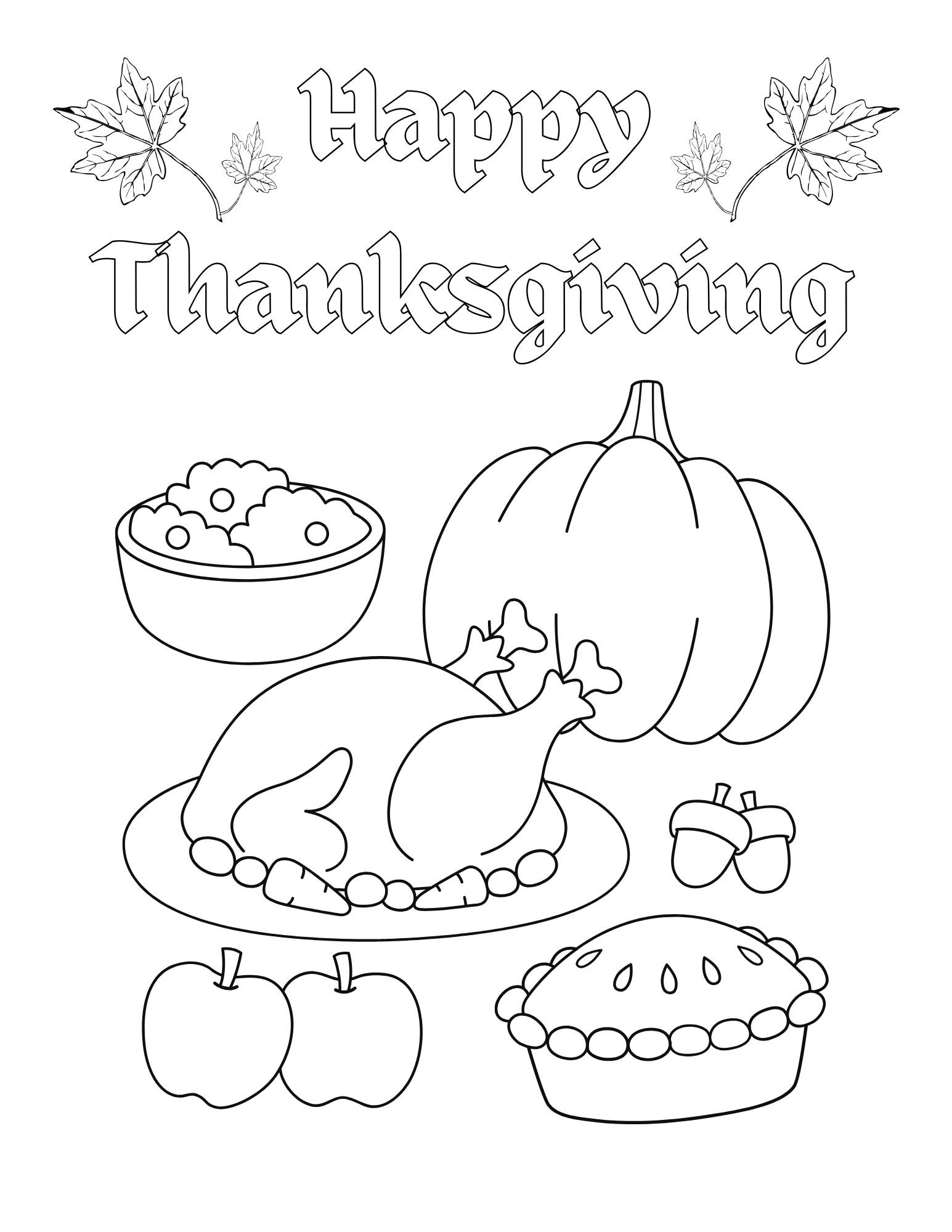 Thanksgiving Coloring Pages,printable Thanksgiving Coloring Sheets ...