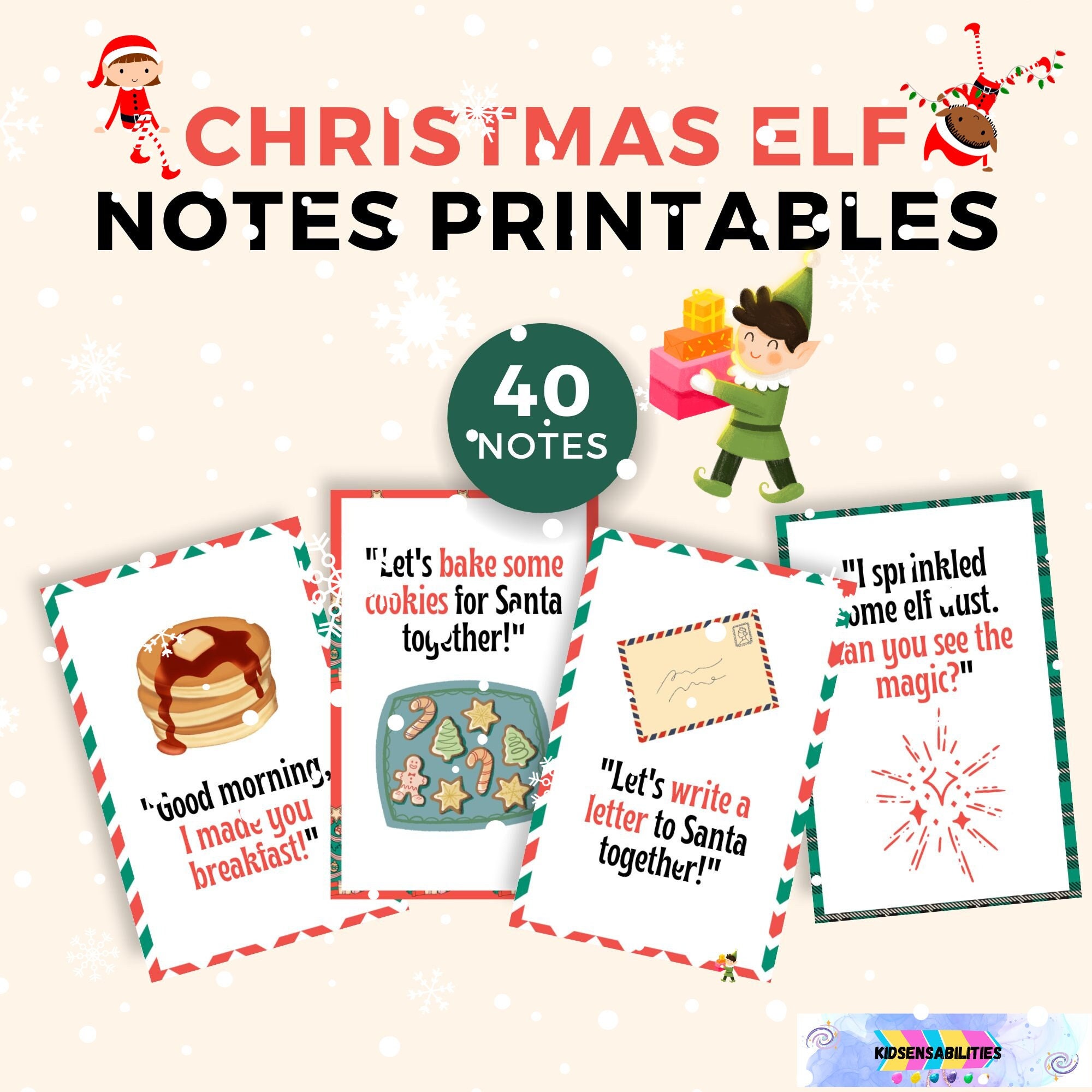 Printable ELF Arrival LETTER for CHRISTMAS – Digital Elf on the Shelf ...