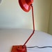 Vintage Tensor Articulating Desk Lamp in Atomic Orange - Etsy