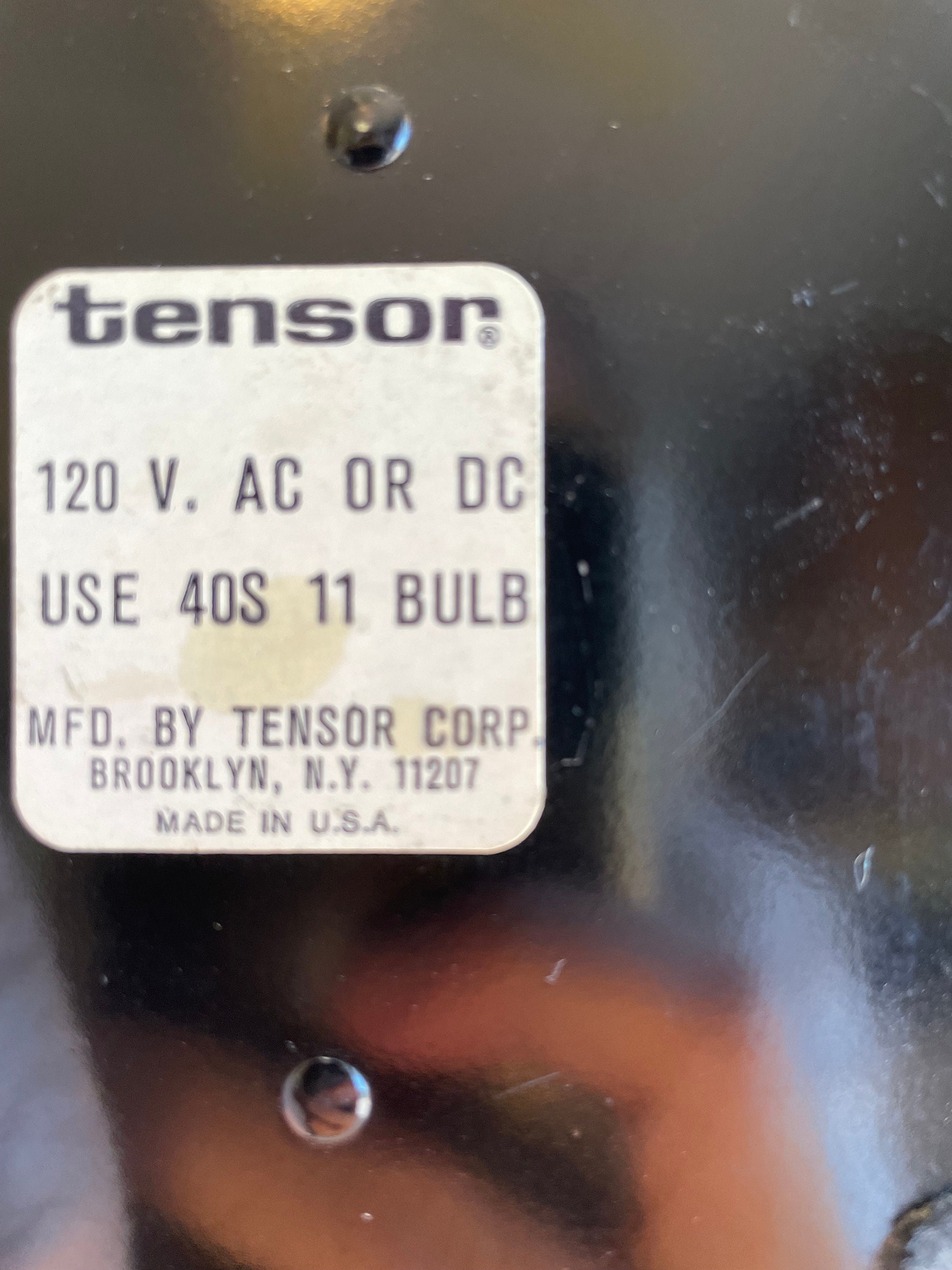 Vintage Tensor Articulating Desk Lamp in Atomic Orange - Etsy