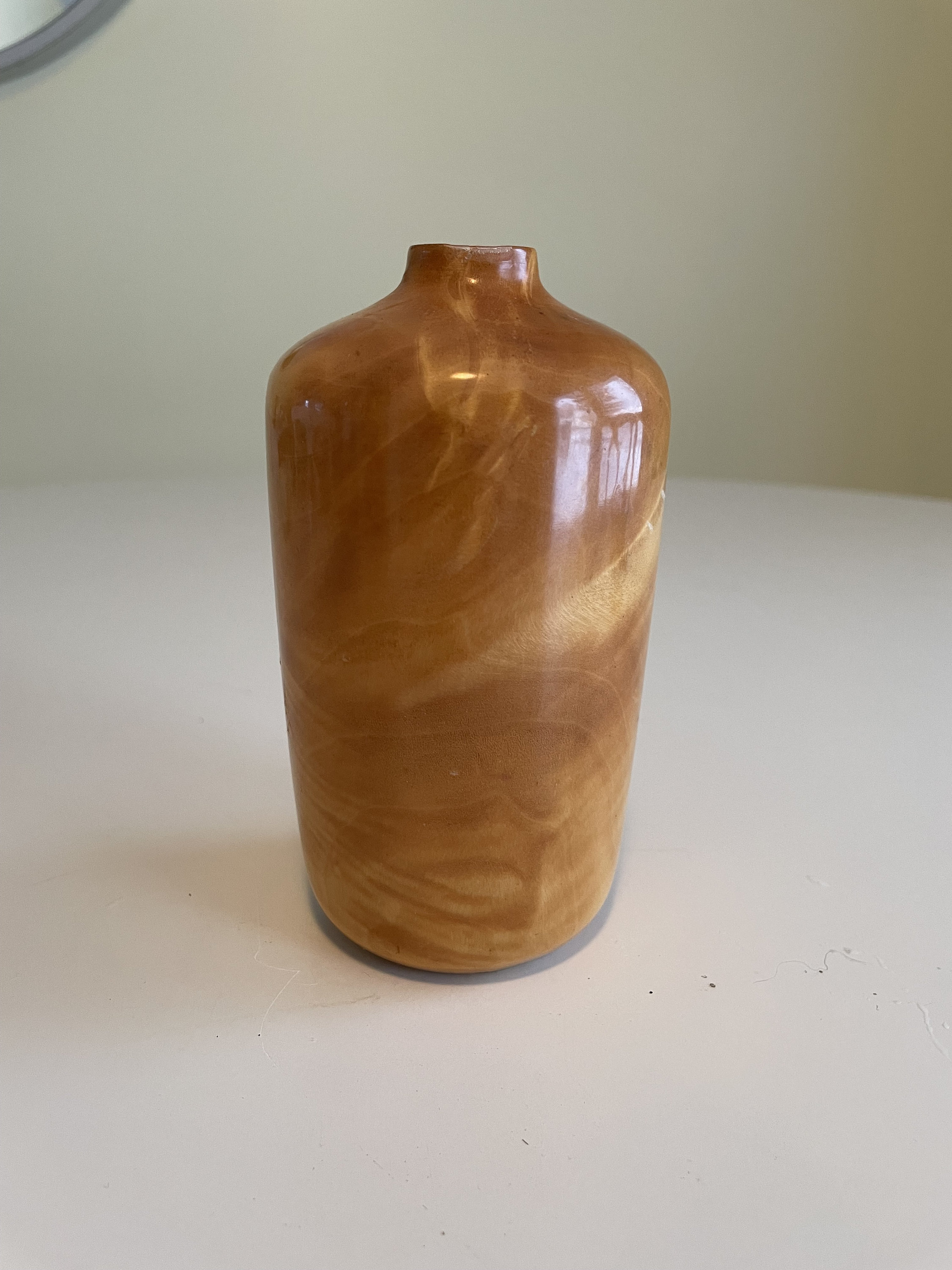 Vintage Manitoba Maple Burl Vase, Signed Bob Hastings - Etsy