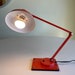 Vintage Tensor Articulating Desk Lamp in Atomic Orange - Etsy