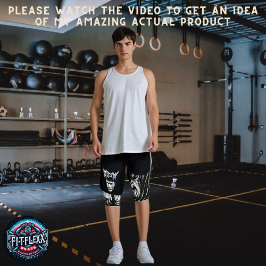 Anime Berserk Performance Shorts Running 2 in 1 Gym Shorts Workout ...