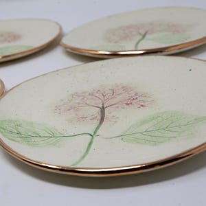 Set of 4 Hydrangea Flower, Ceramic Appetizer/salad/dessert Dishes - Etsy