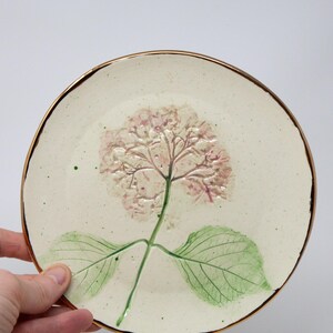 Set of 4 Hydrangea Flower, Ceramic Appetizer/salad/dessert Dishes - Etsy