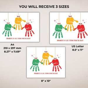 Christmas Handprint, Winter Handprint Art, Christmas Handprint Craft ...