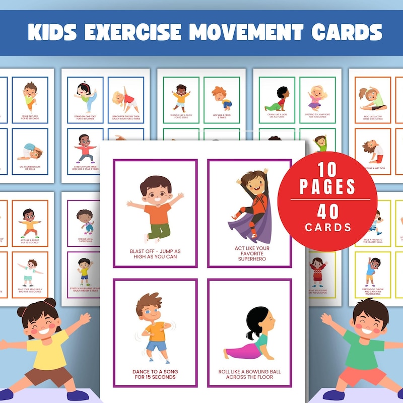 Fitness Card - Etsy