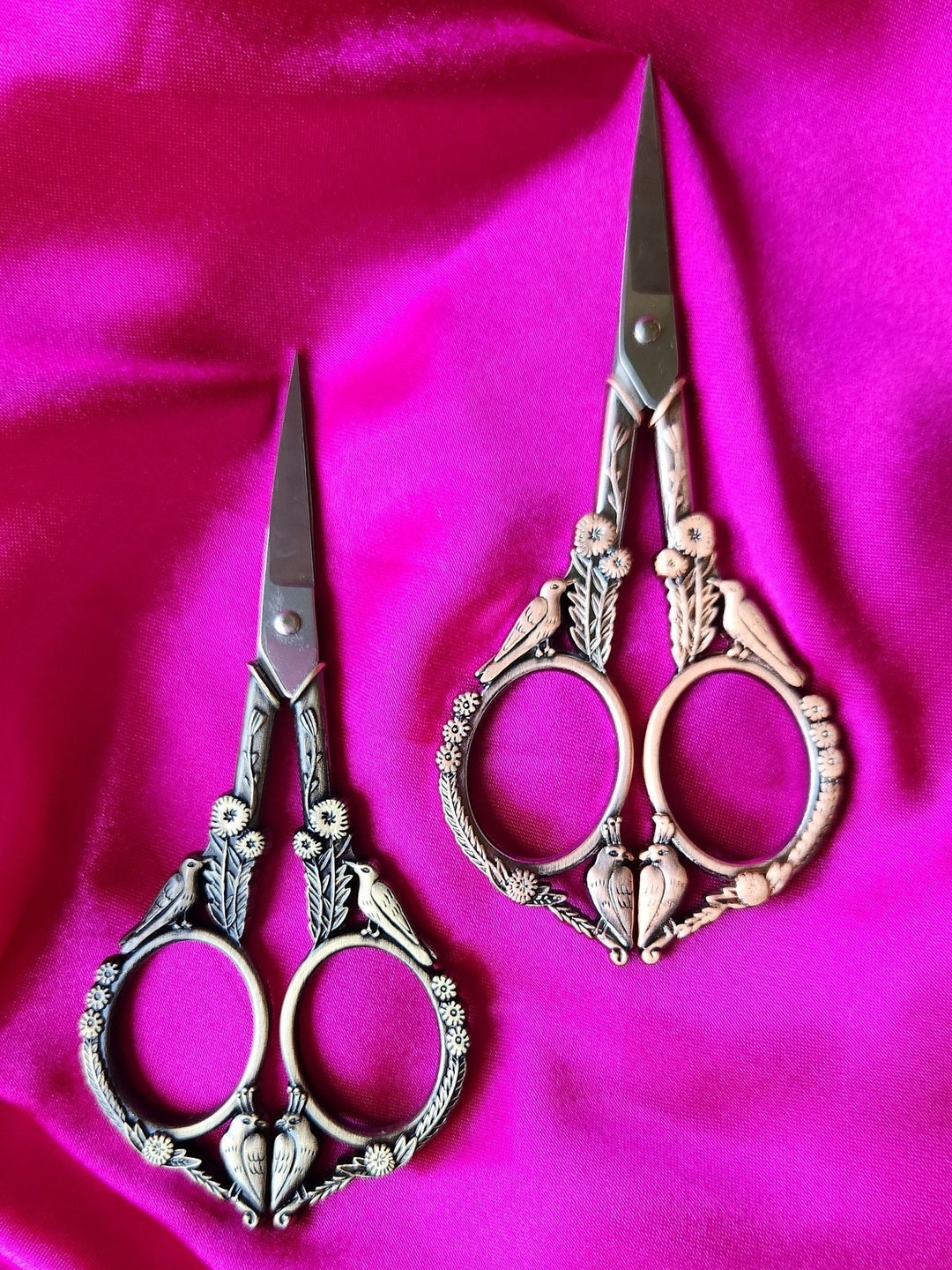 Love Birds Embroidery Scissors | Sewing Scissors or Quilting Scissors ...
