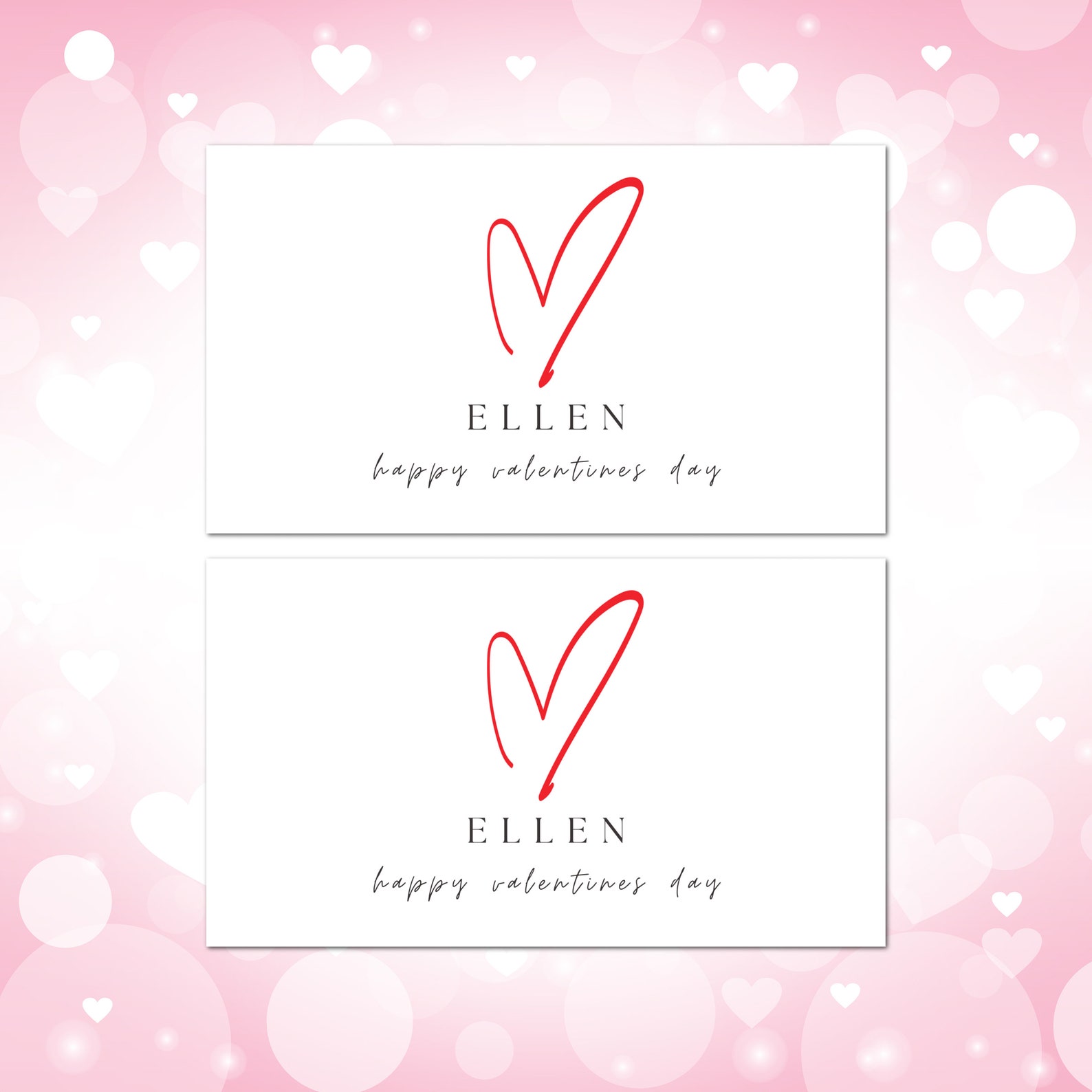 Valentines Day Gift Tag Templates, Printable Valentines Day Gift Tags ...
