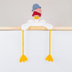 ODUCKO Hat, Fluffy Crochet Duck Hat, Animal Hat - Etsy