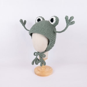 FROGGO Hat, Bendable Arms, Fluffy Animal Hat, Frog - Etsy