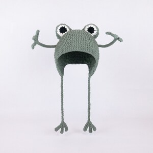FROGGO Hat, Bendable Arms, Fluffy Animal Hat, Frog - Etsy