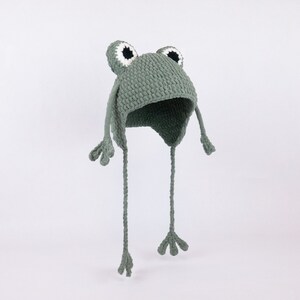 FROGGO Hat, Bendable Arms, Fluffy Animal Hat, Frog - Etsy