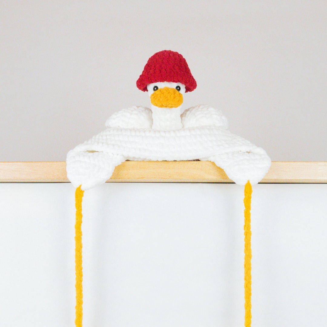 ODUCKO Hat, Fluffy Crochet Duck Hat, Animal Hat - Etsy