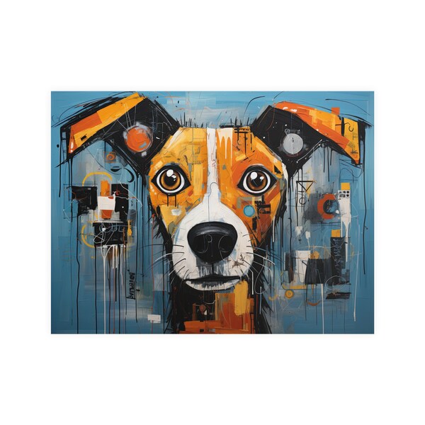 Abstract Dog Art - Etsy