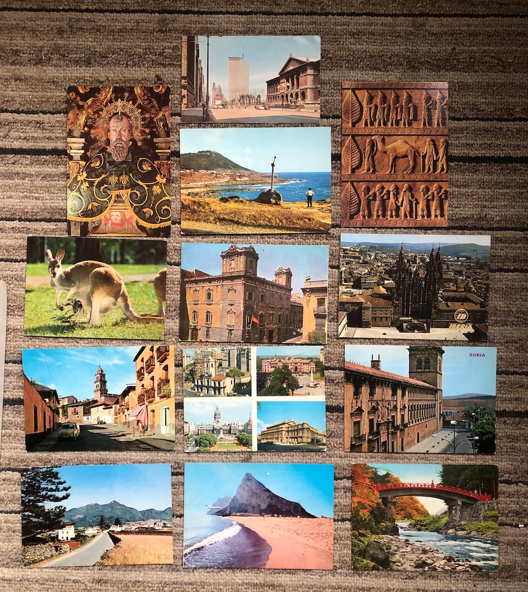 Vintage 50/60/70/80s Postcards Miscellaneous Color Set - Etsy