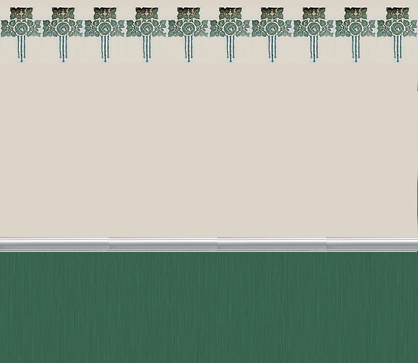 Art Nouveau Wall Stencil 17 Stripe Digital Stencil Templates SVG DXF ...