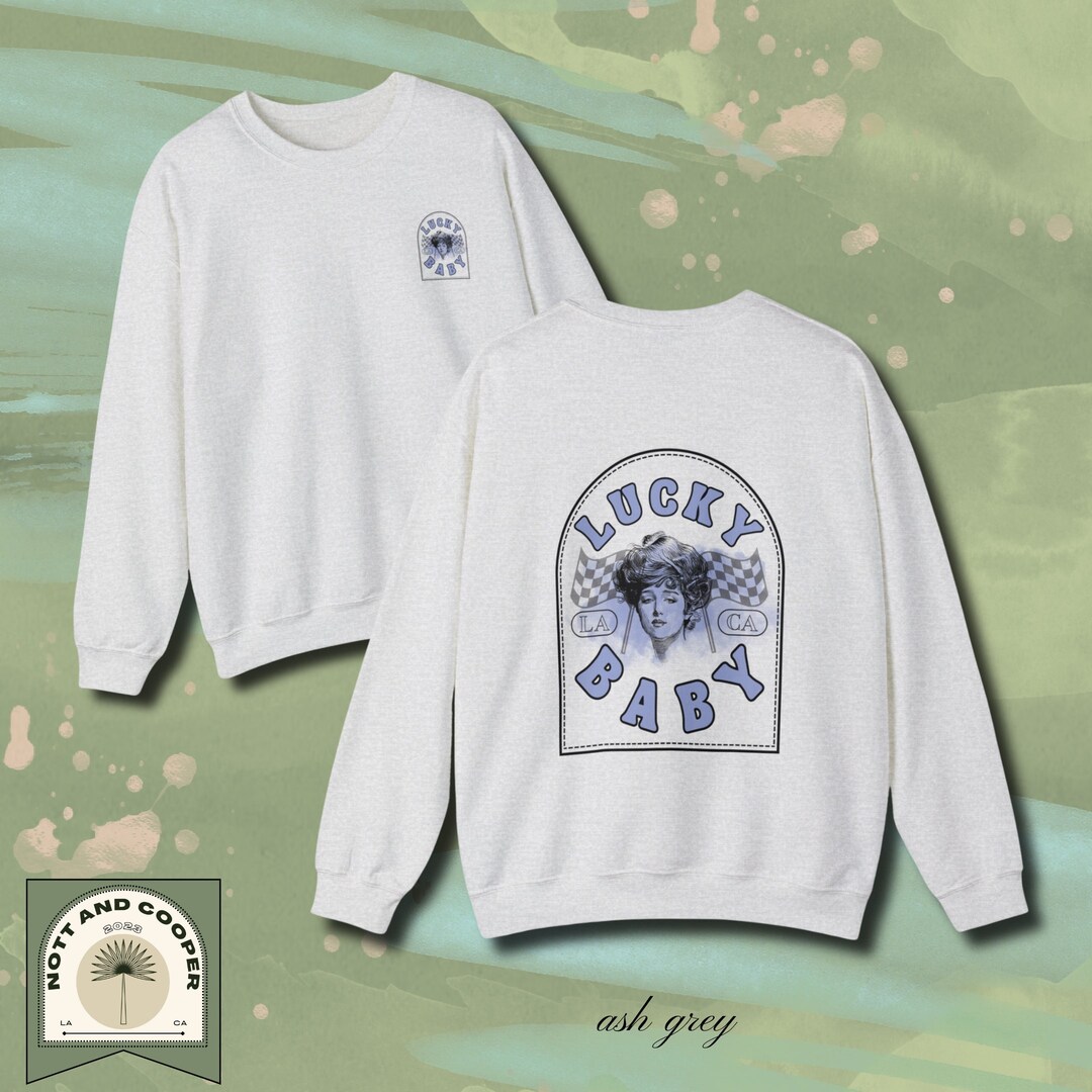 LUCKY BABY // Lucky Girl Syndrome Cozy Oversized Unisex - Etsy