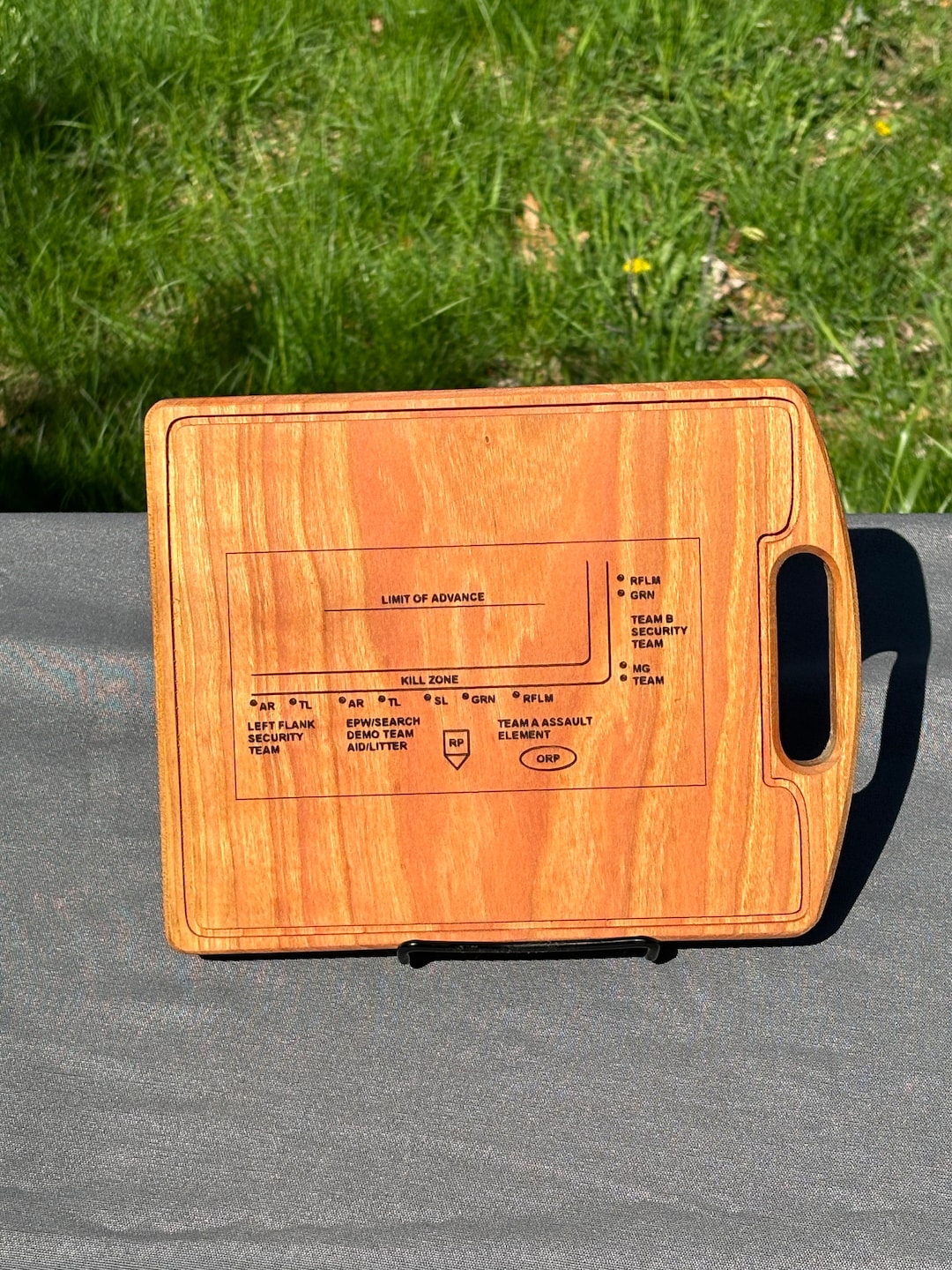 Military Cutting Board - L Shaped Ambush - Etsy