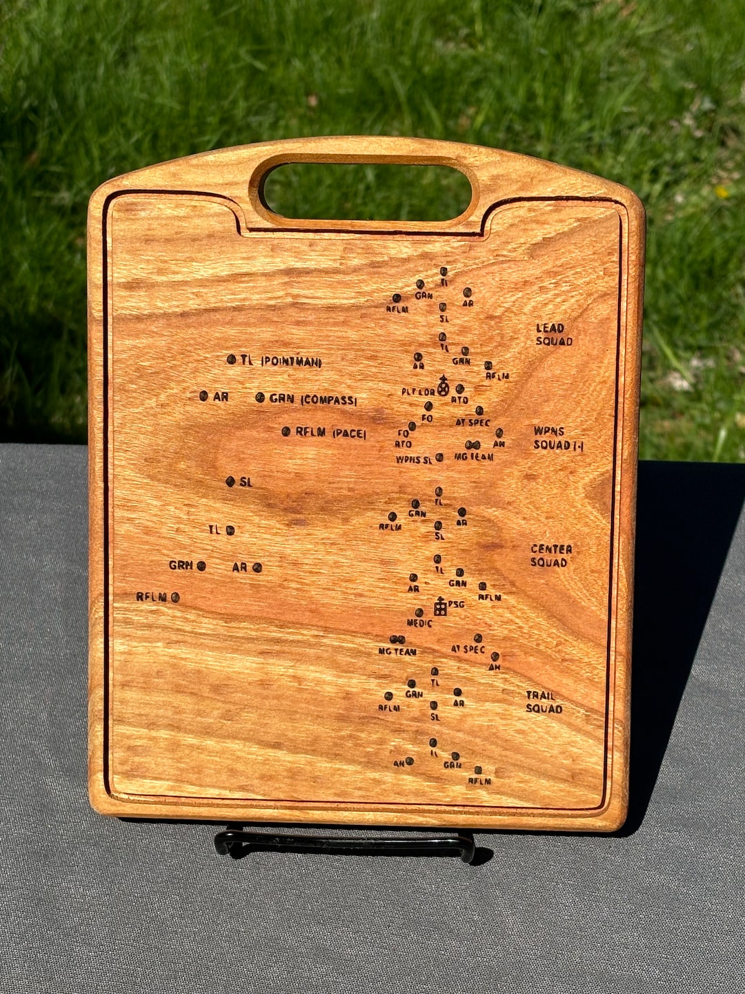 Military Cutting Board - Unit Formations - Etsy