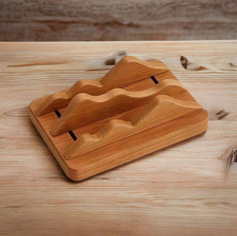 Adjustable Wooden Laptop Stand Vertical Laptop Stand Cloud - Etsy