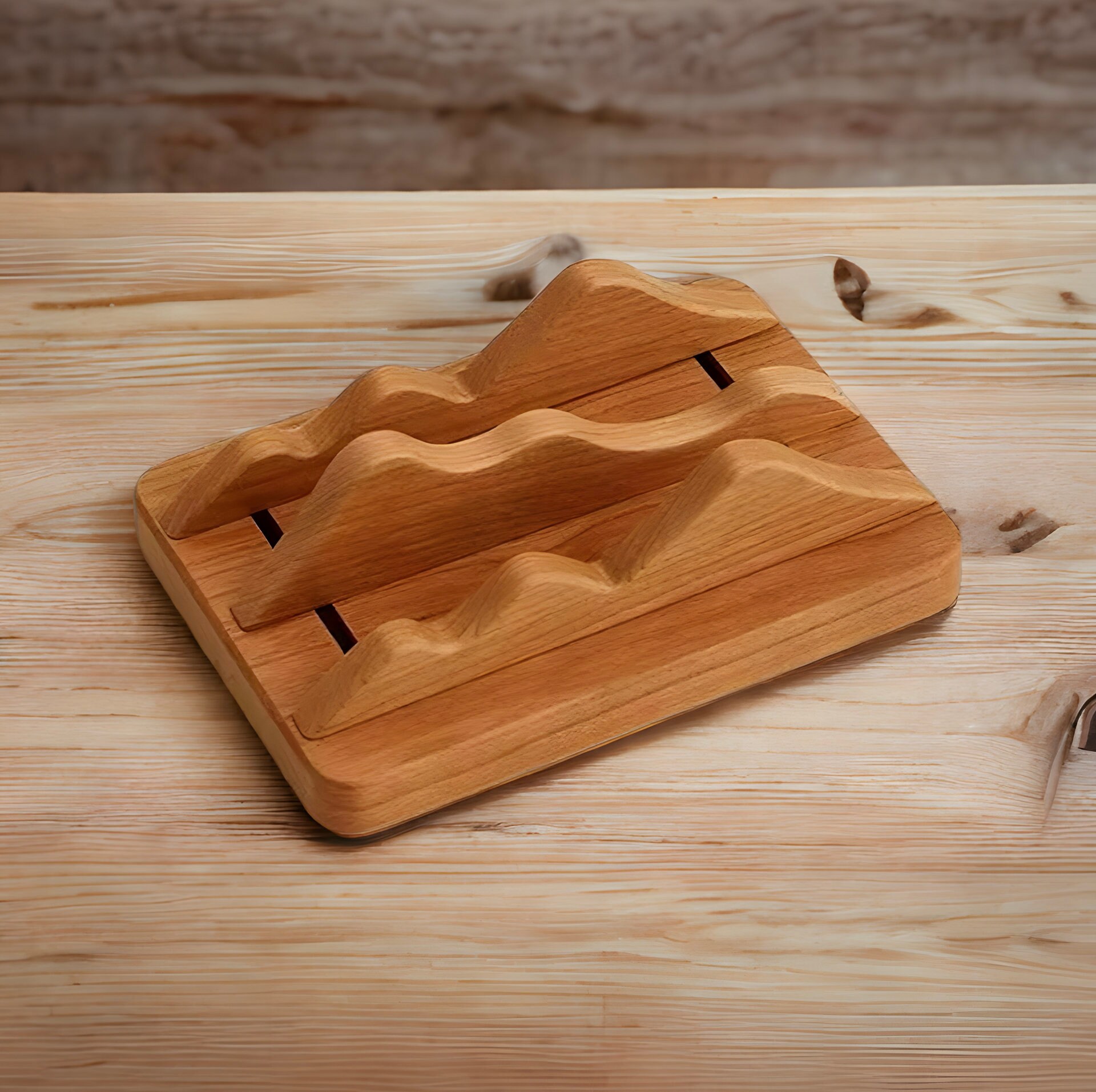 Adjustable Wooden Laptop Stand Vertical Laptop Stand Cloud - Etsy
