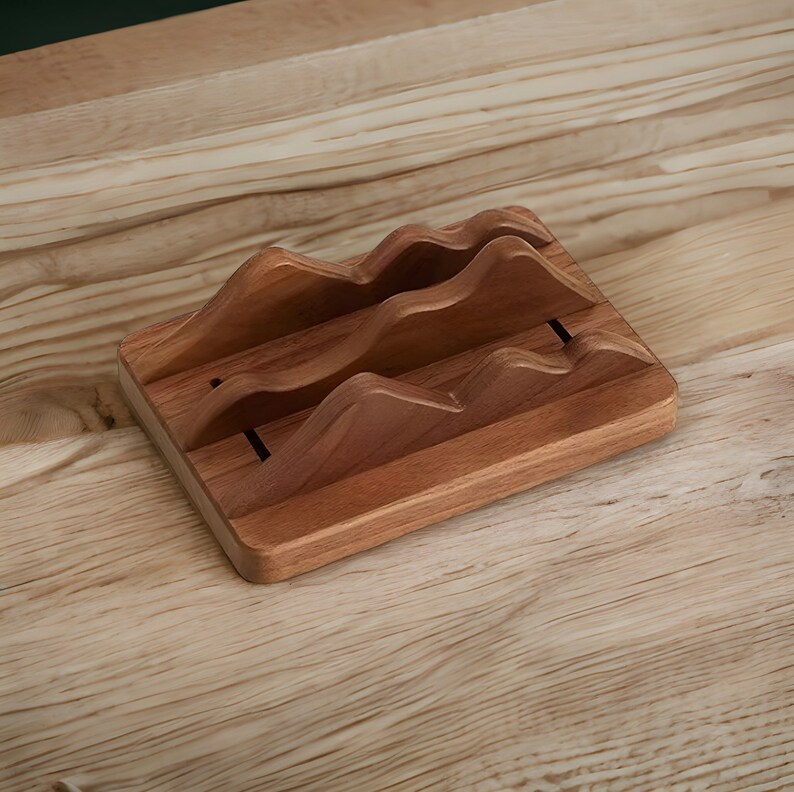 Adjustable Wooden Laptop Stand Vertical Laptop Stand Cloud - Etsy