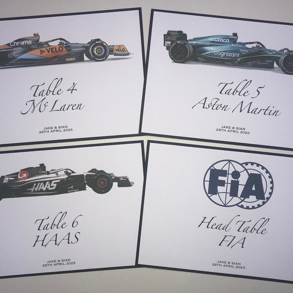 Formula 1 Wedding - Etsy
