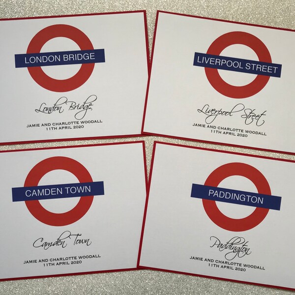 London Underground - Etsy