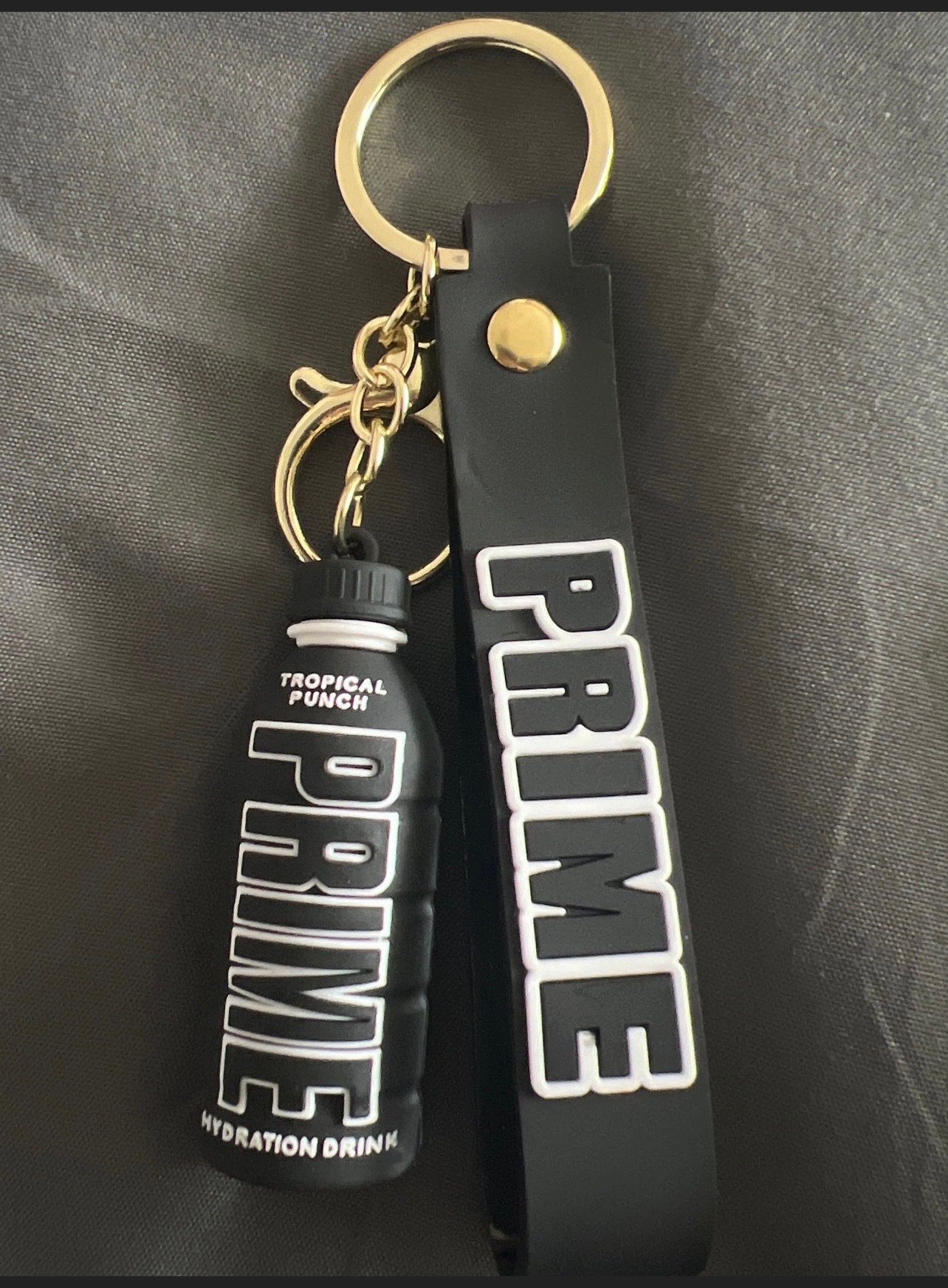 Prime Bottle Shape Keychains Can Gift Keyring Birthday, Christmas Gifts ...