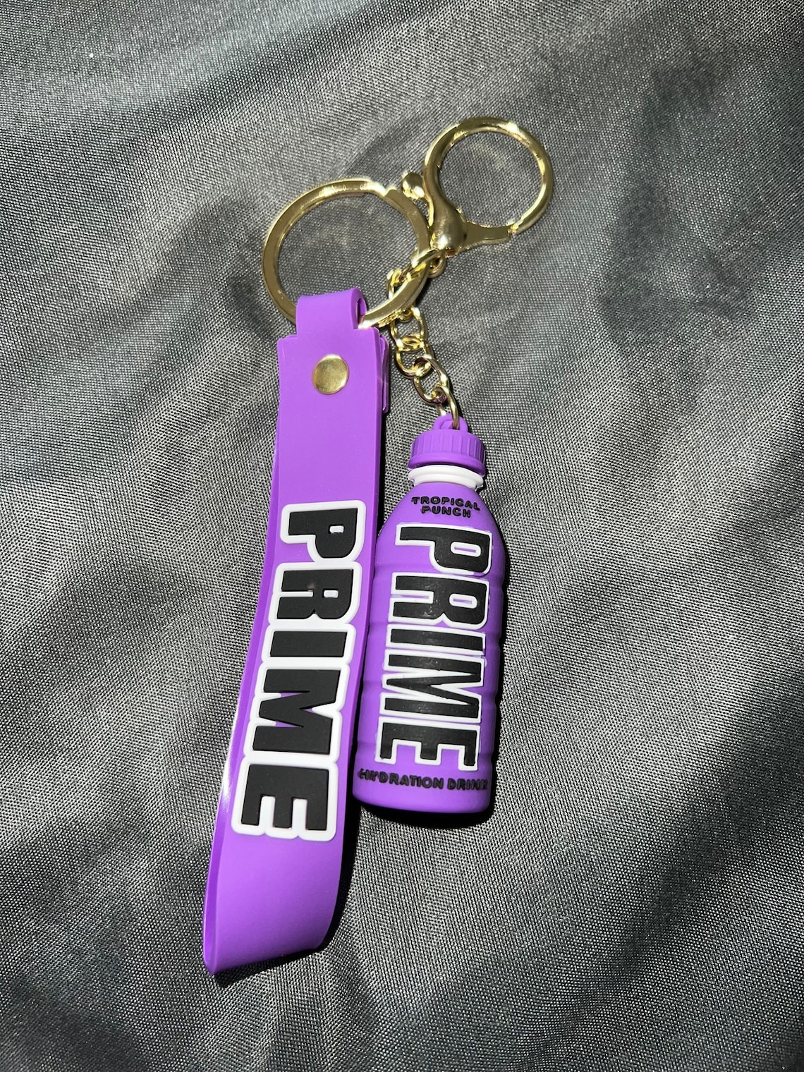 Prime Bottle Shape Keychains Can Gift Keyring Birthday, Christmas Gifts ...