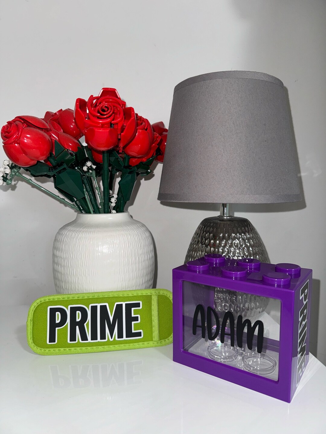 Lego Inspired Money Boxes PRIME Inspired Stocking Fillers Piggy Bank ...