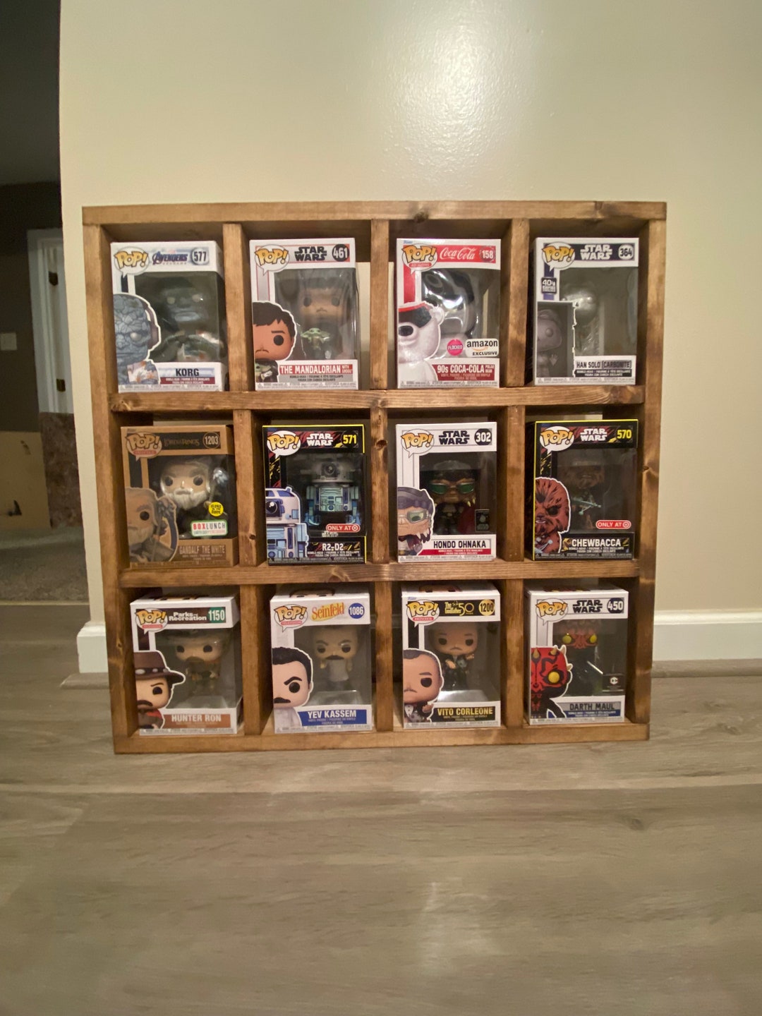 Funko! Pop Display Case - Hand Crafted - Etsy
