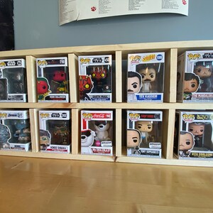 Funko! Pop Display Case - Hand Crafted - Etsy