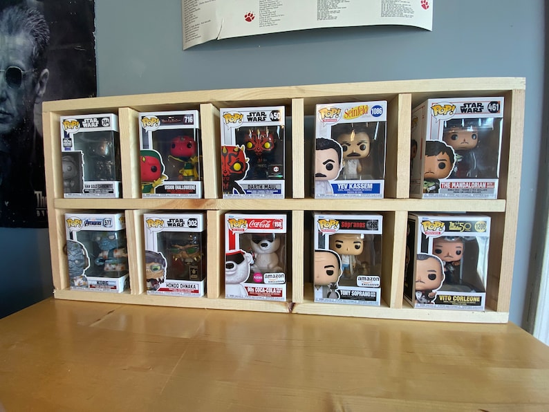 Funko! Pop Display Case - Hand Crafted - Etsy