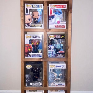 Funko! Pop Display Case - Hand Crafted - Etsy