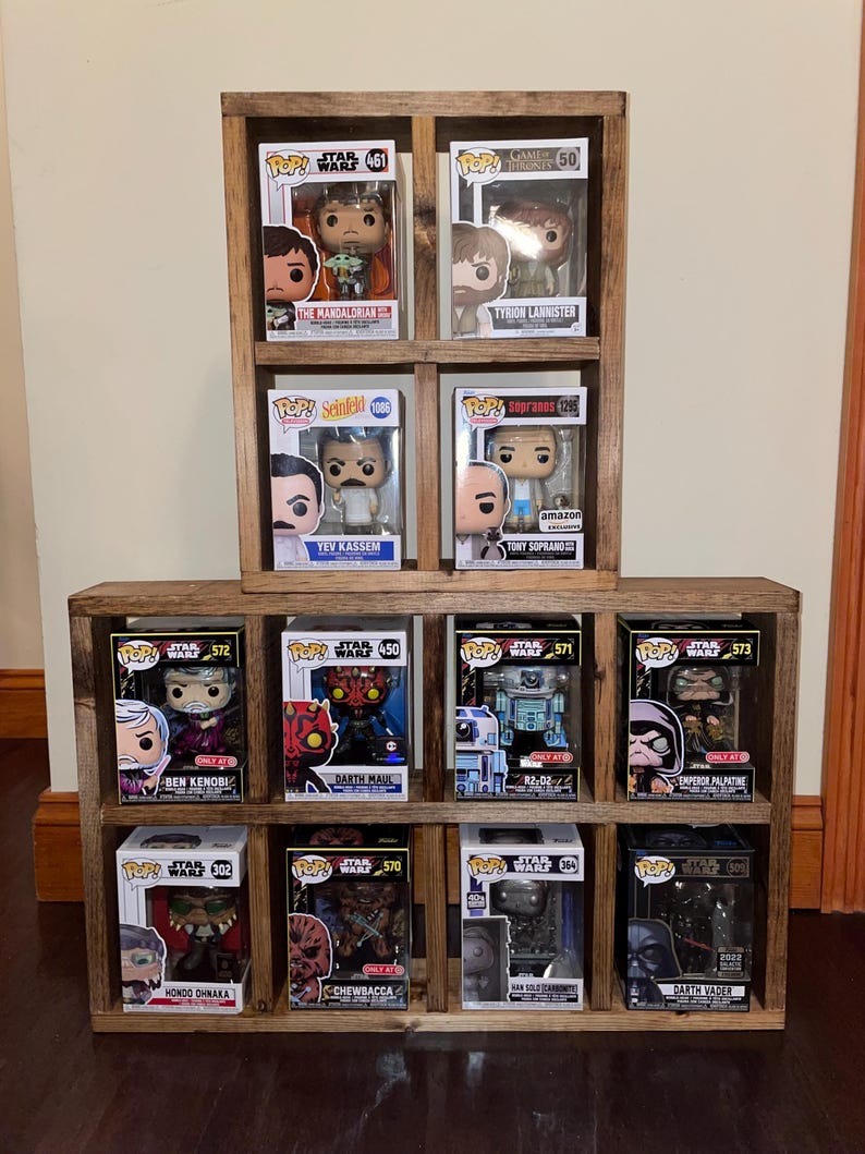 Funko! Pop Display Case - Hand Crafted - Etsy