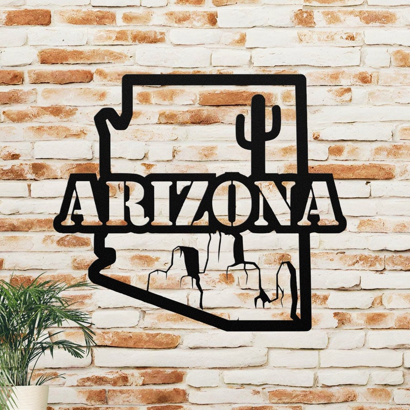 Arizona Metal Sign - Etsy