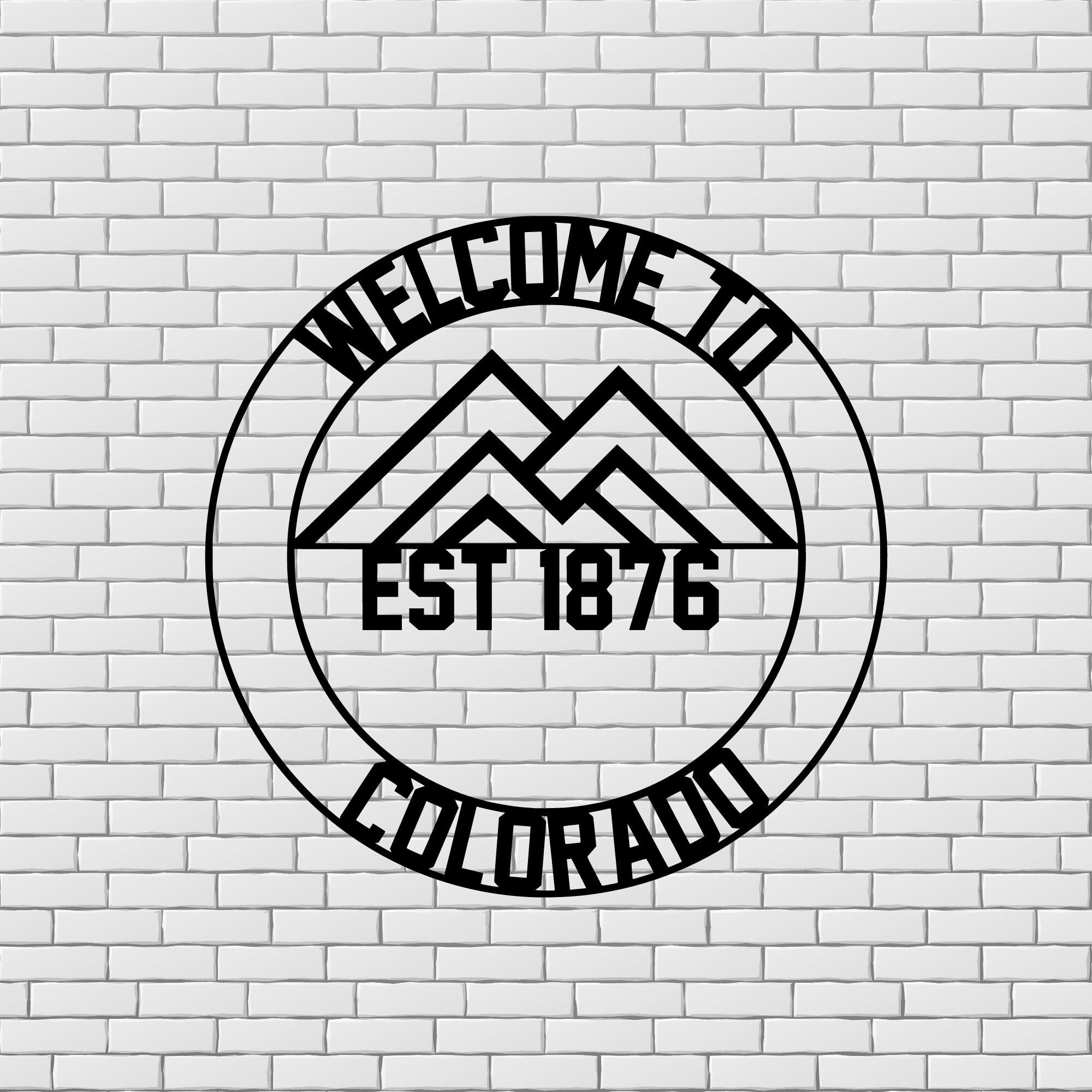 Personalized Colorado Metal Sign Metal Sign Man Cave Sign - Etsy