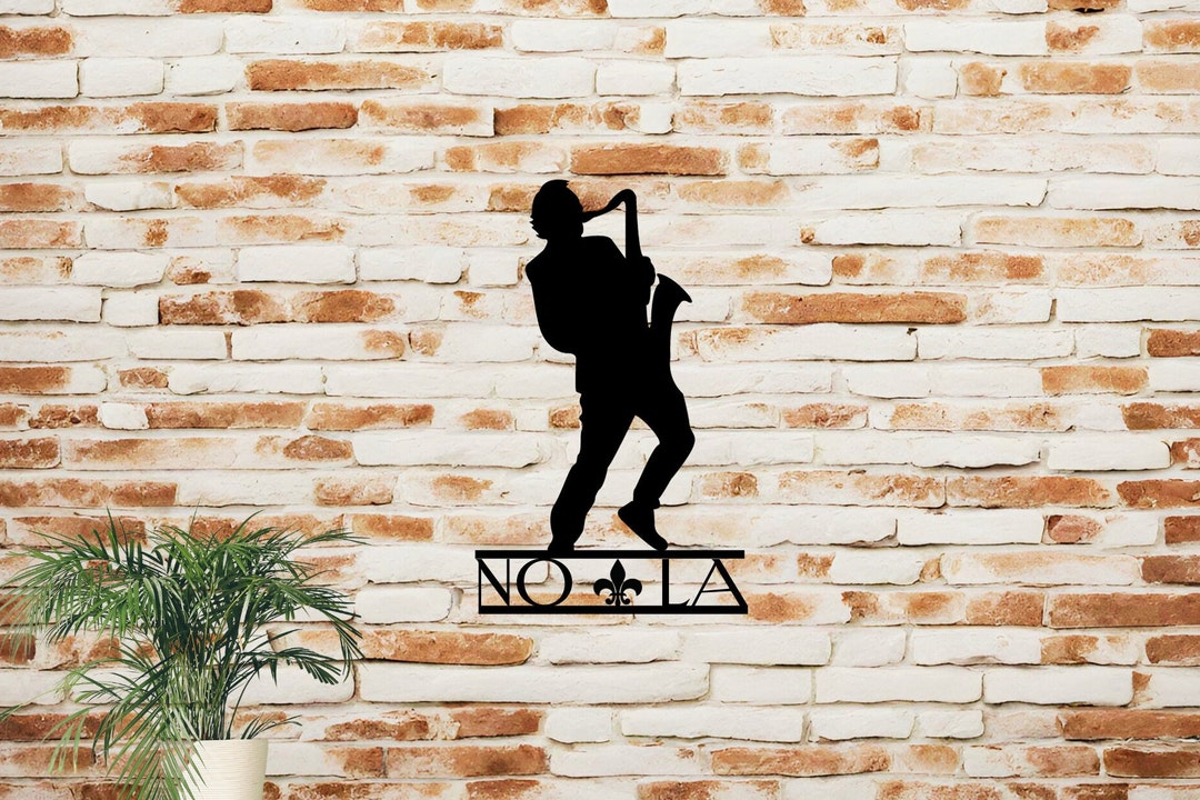 Personalized Metal Sign, New Orleans Metal Sign, Jazz Sign, NOLA Sign ...