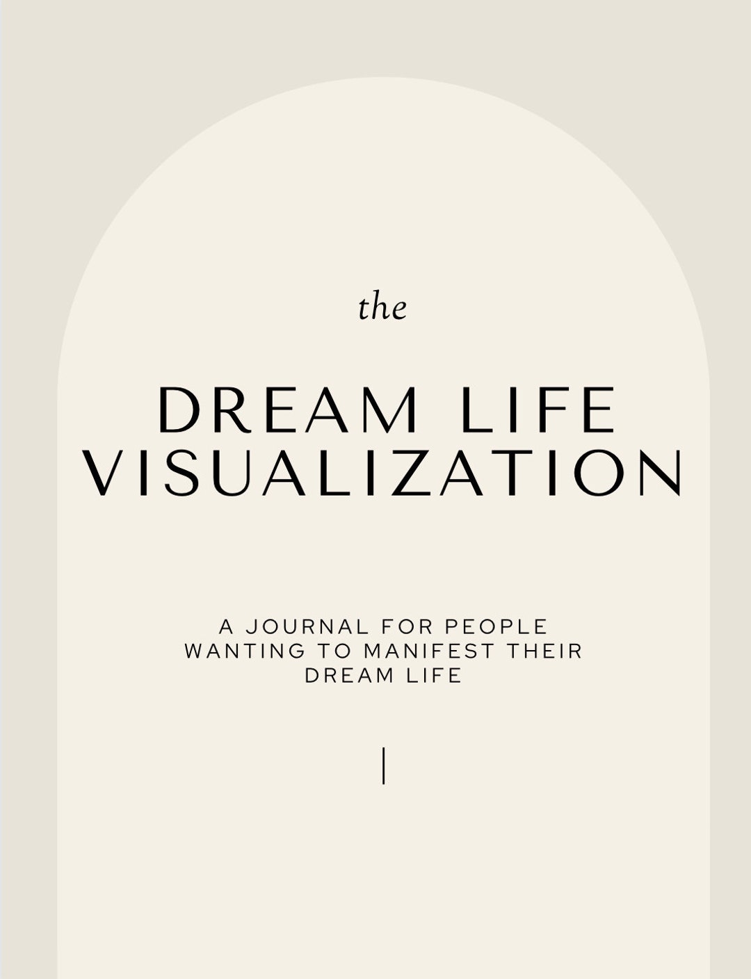 The Dream Life Visualization Journal - Etsy