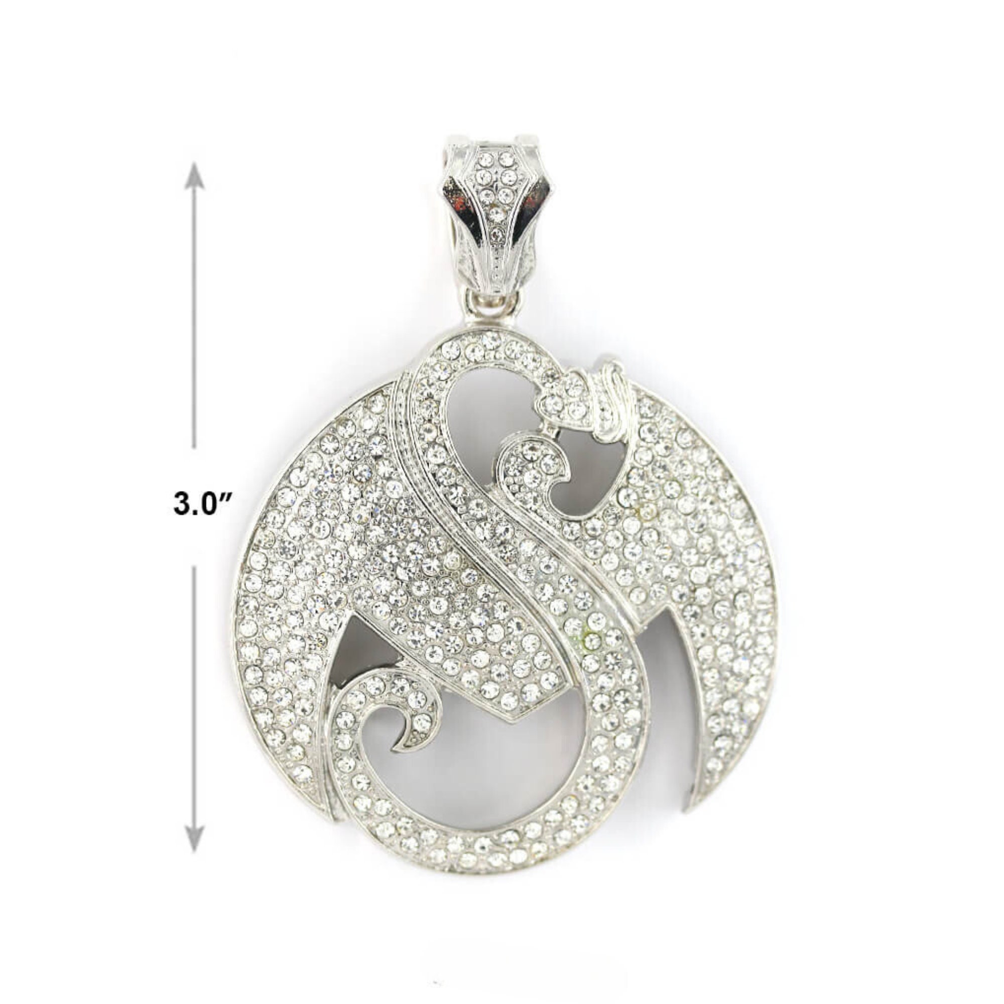 Strange Music Pendants Silver Dragon Pendant Black Hiphop Style Charms ...