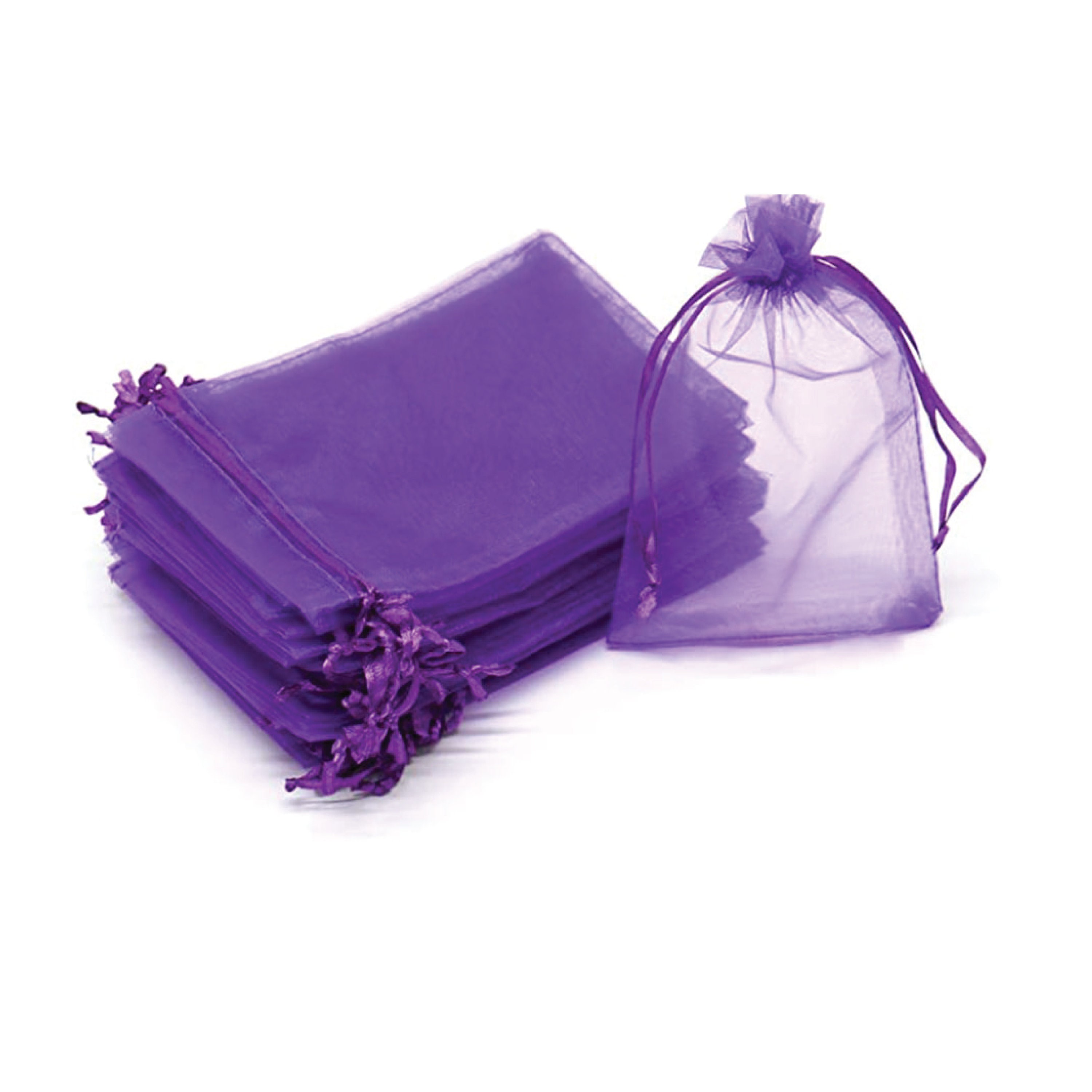4"x5" Sheer Organza Bags, Jewelry Candy Packing Pouch, Makeup and Party ...