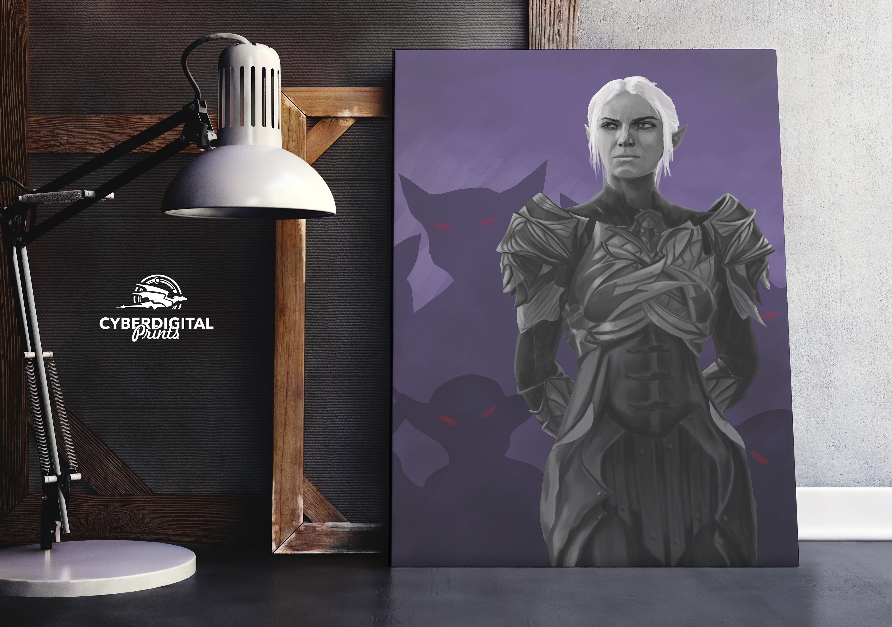 Minthara Poster baldur's Gate 3 Art Game Fan Art - Etsy