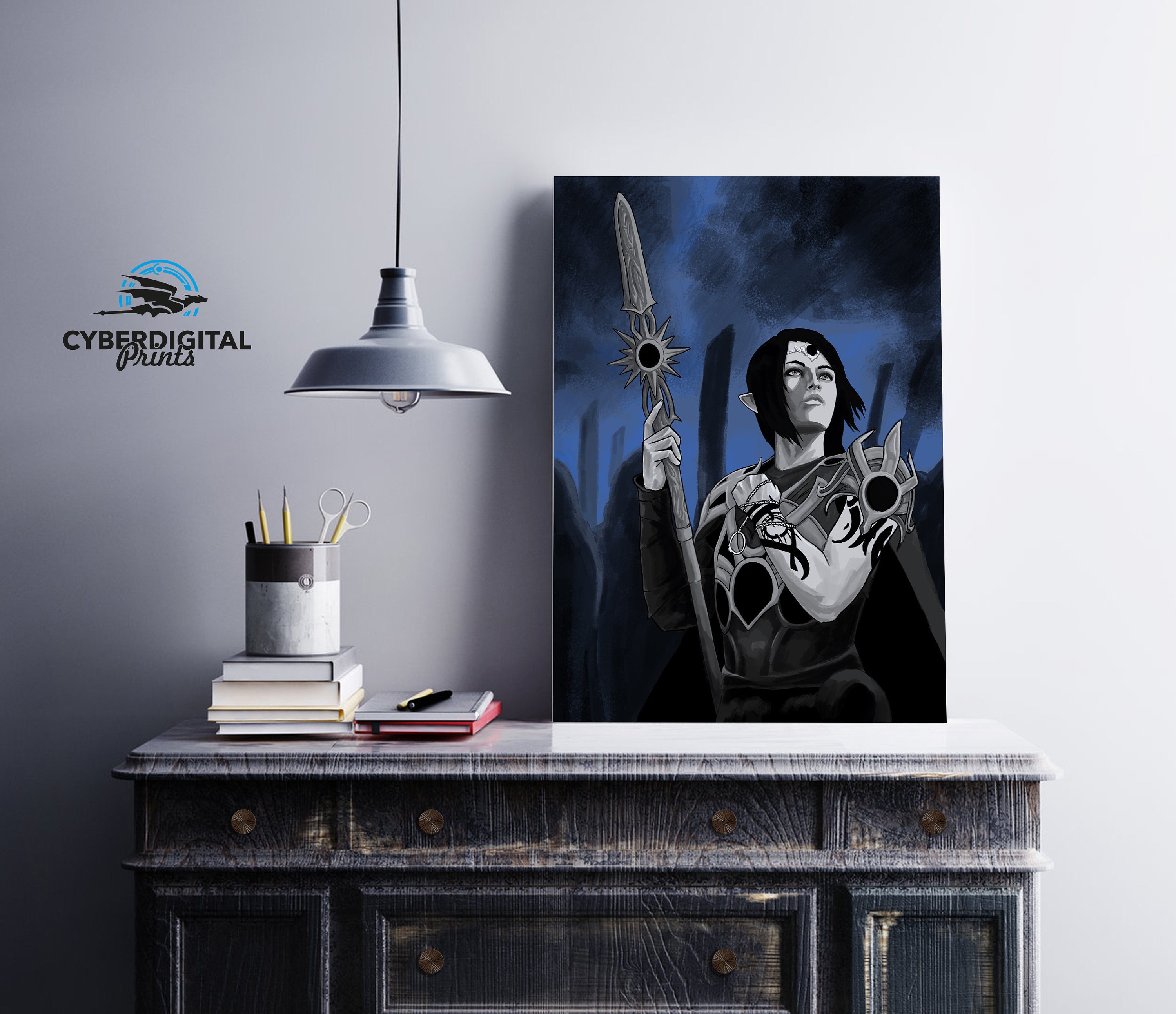 Shadowheart Poster [baldur's Gate 3 Art | Game Fan Art | Poster Art ...