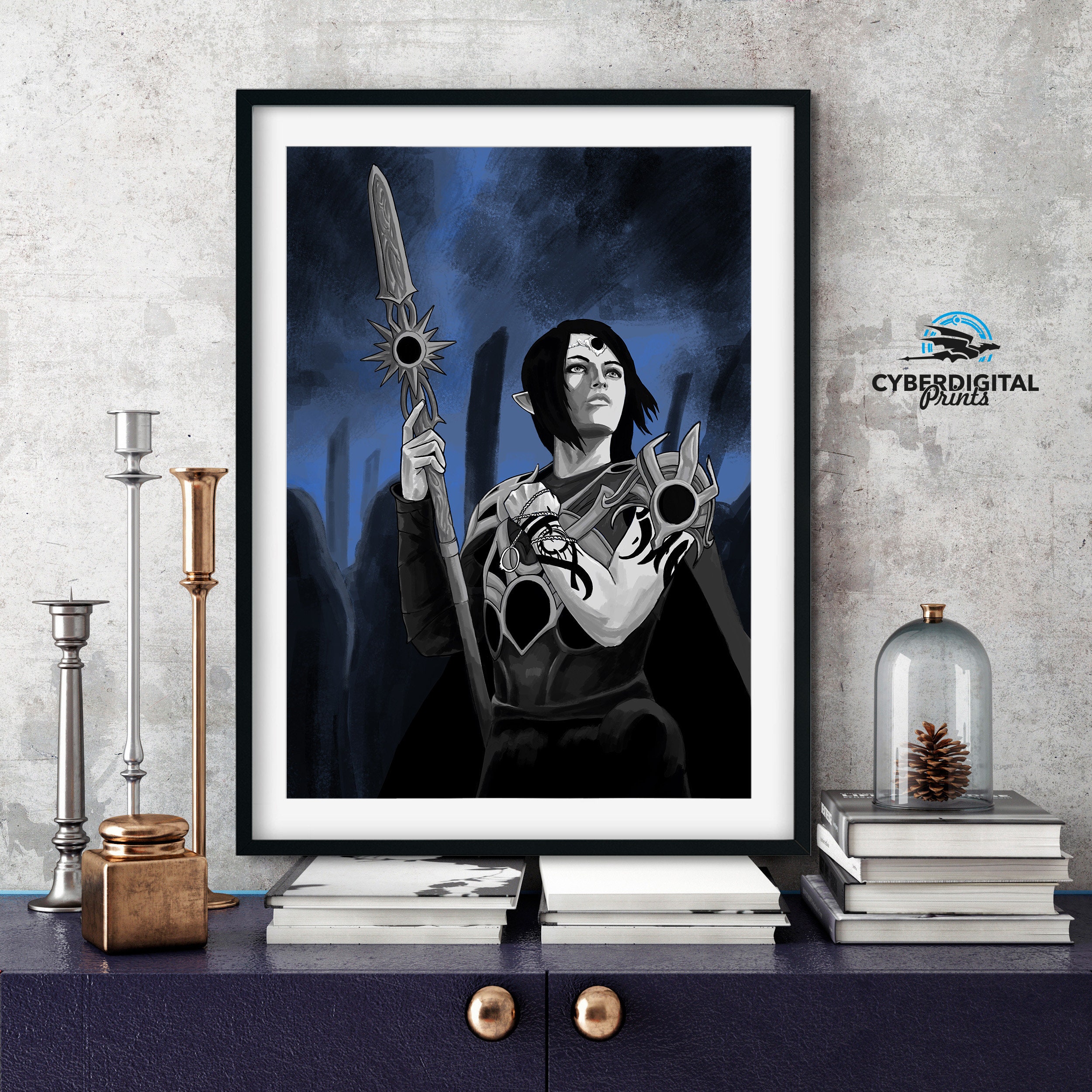 Shadowheart Poster [baldur's Gate 3 Art | Game Fan Art | Poster Art ...