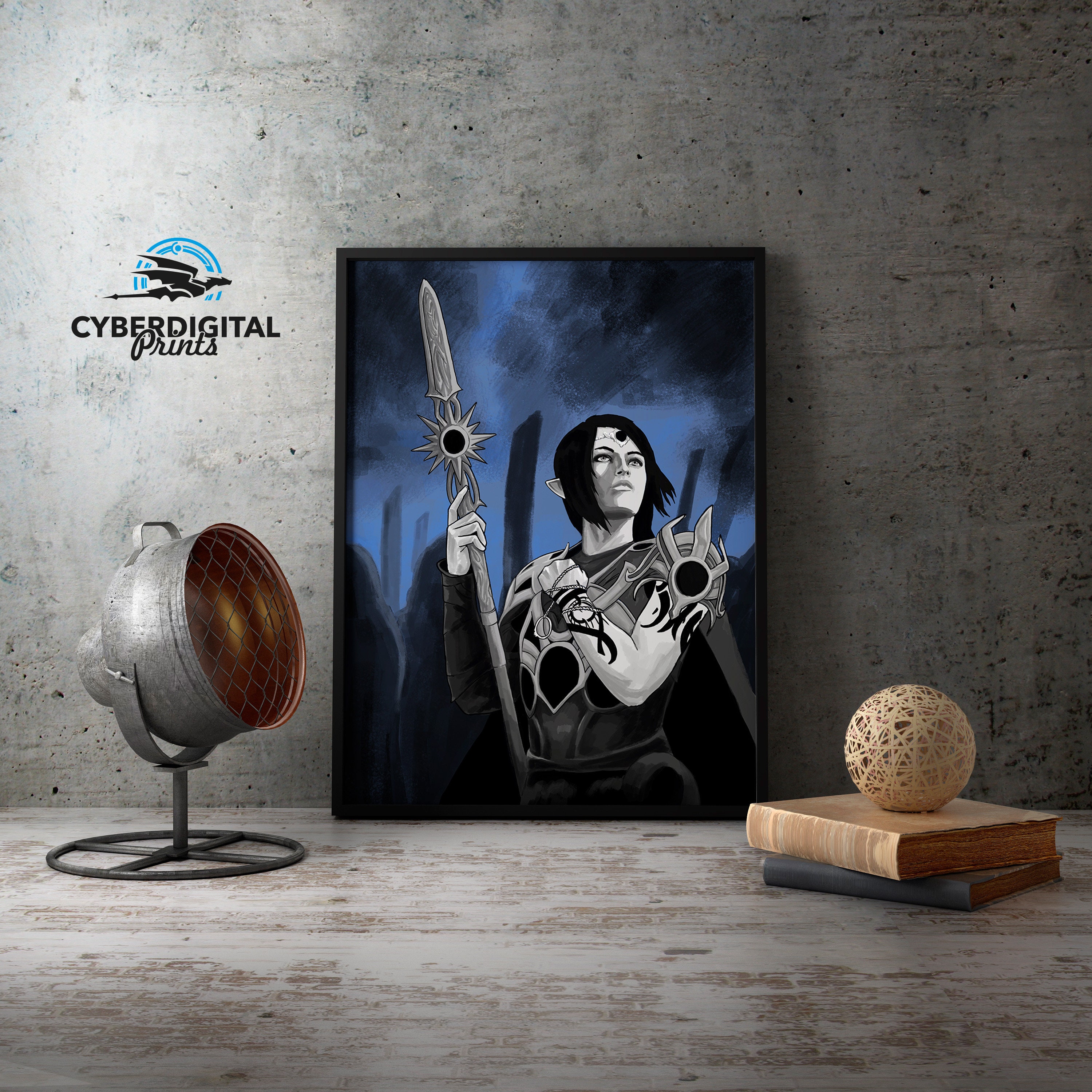 Shadowheart Poster [baldur's Gate 3 Art | Game Fan Art | Poster Art ...