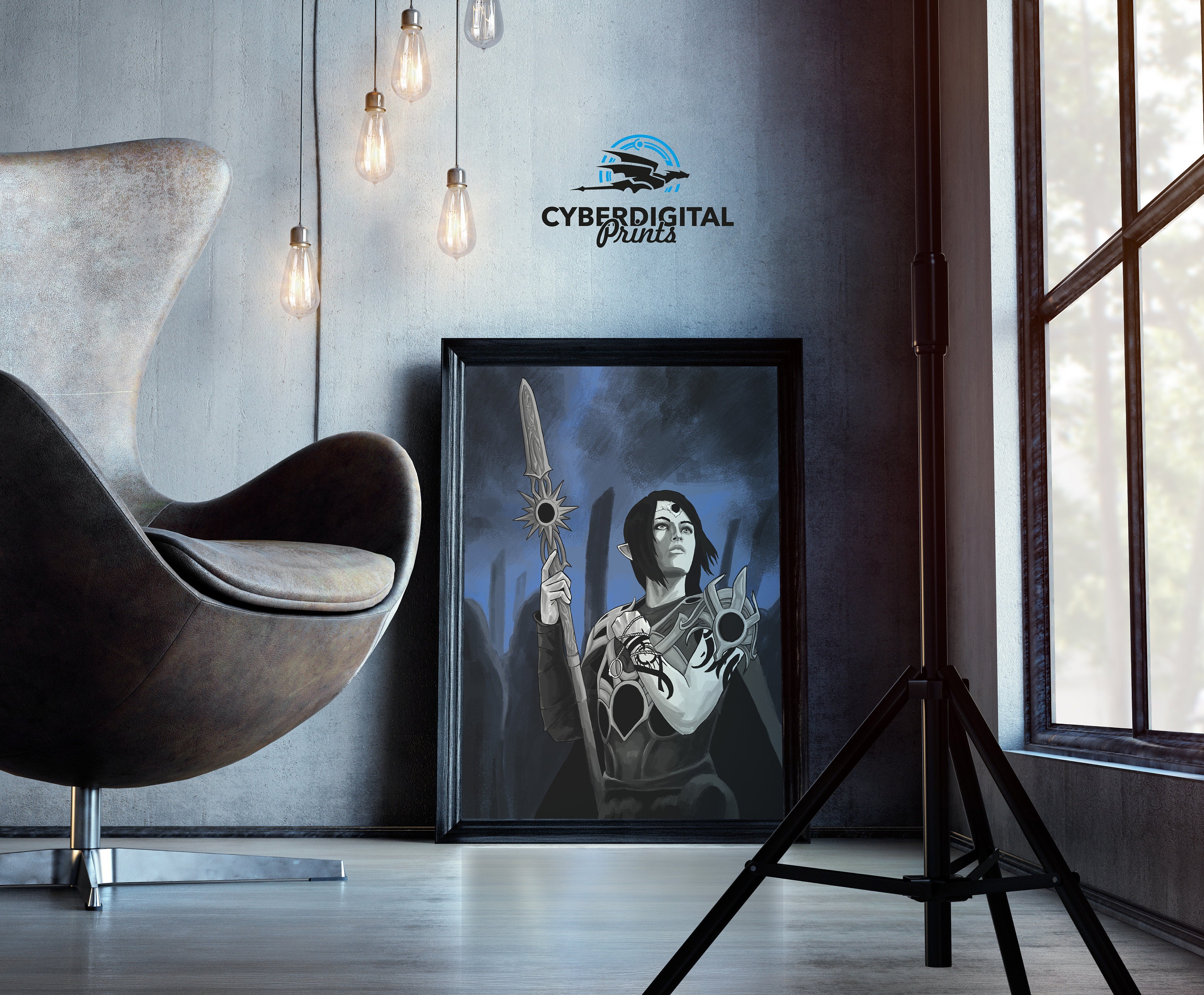 Shadowheart Poster [baldur's Gate 3 Art | Game Fan Art | Poster Art ...