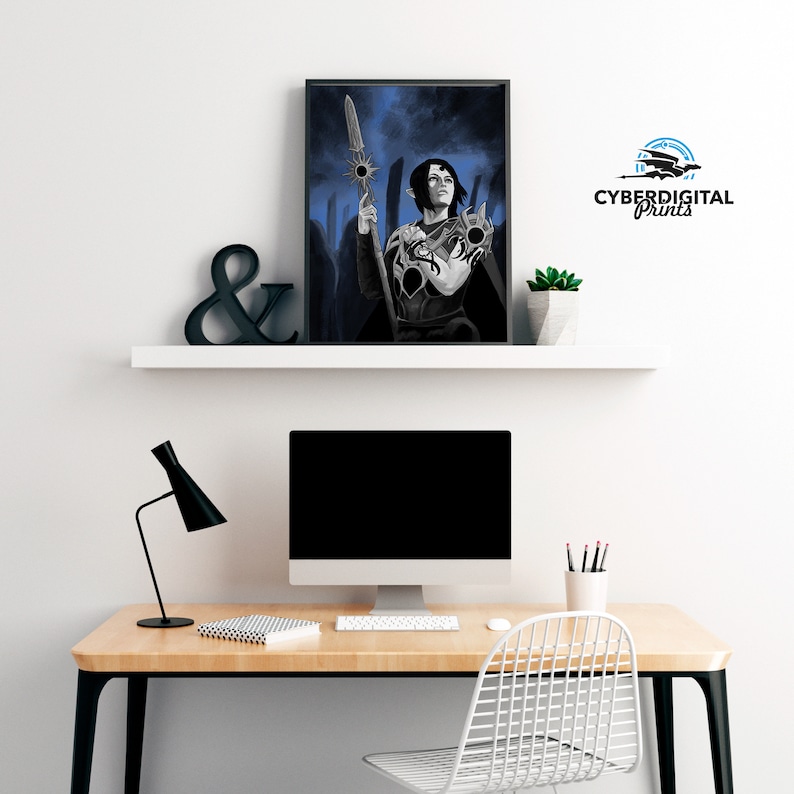 Shadowheart Poster [baldur's Gate 3 Art | Game Fan Art | Poster Art ...