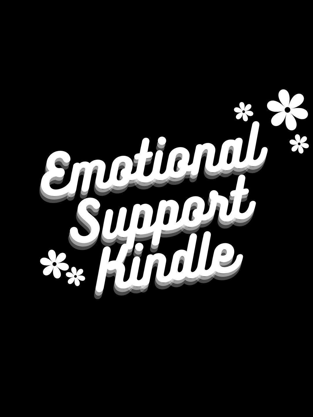 Kindle Screensaver Emotional Support Kindle - Etsy